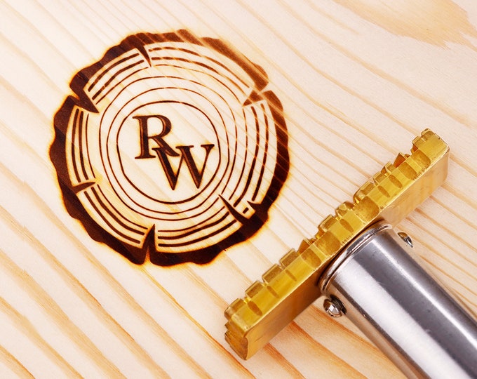 Custom Wood Burning Stamp for Gift , Custom Wood Branding Iron for Gift ...