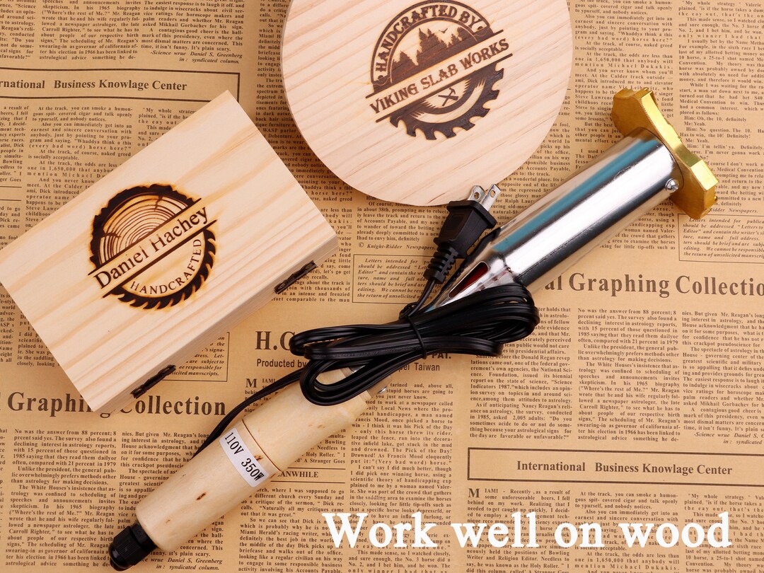 Custom Wood Burning Stamp for Gift , Custom Wood Branding Iron With ...