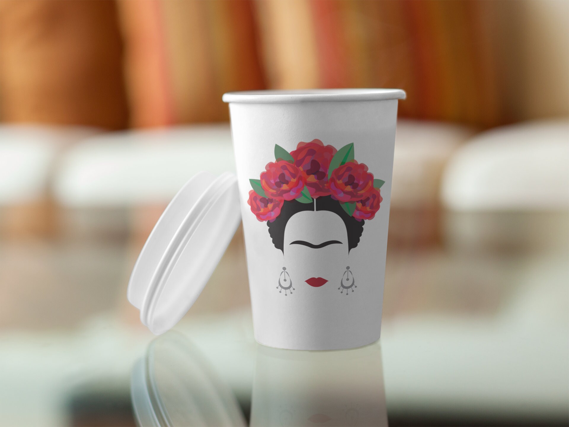 Frida Kahlo Disposable Paper Cups Set of 24 Paper Party Cups | Etsy