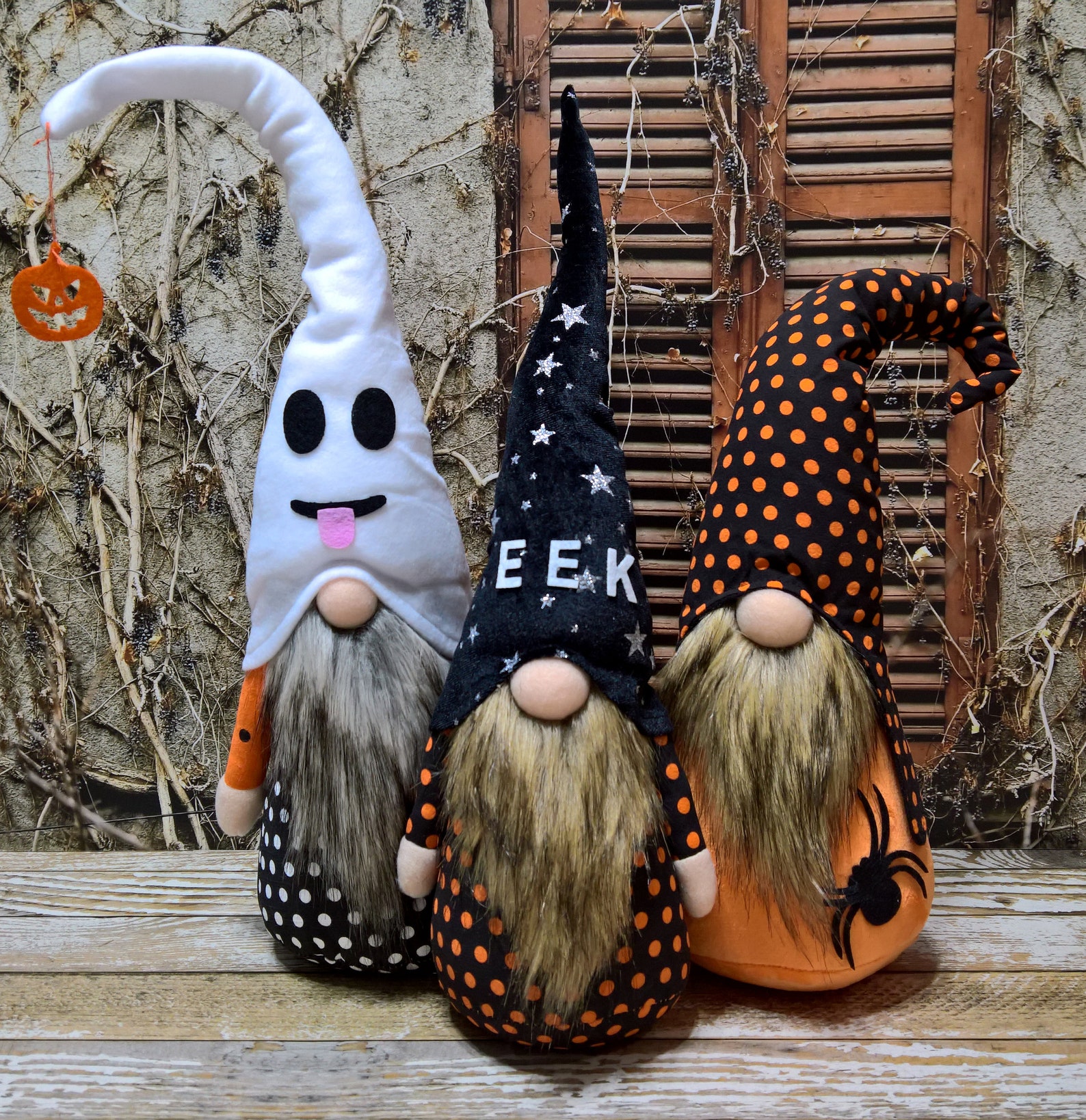 Halloween gnomes Halloween decoration gnome Halloween | Etsy