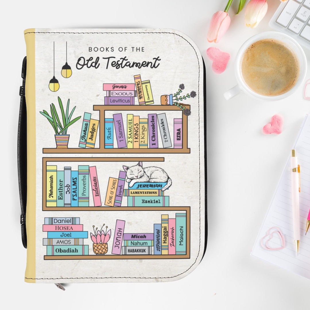 Books of the Bible Bible Cover, Christian Bible Case, Bible Study ...