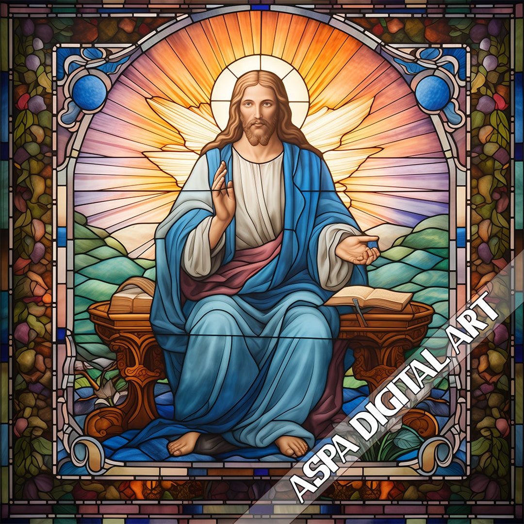 Jesus Lord of Lords Digital Art Digital Portraits of Jesus - Etsy