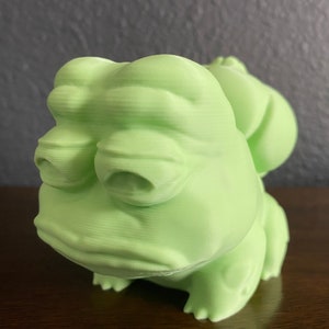 Cursed Pepe Sad Frog Bulbasaur - Etsy