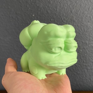 Cursed Pepe Sad Frog Bulbasaur - Etsy