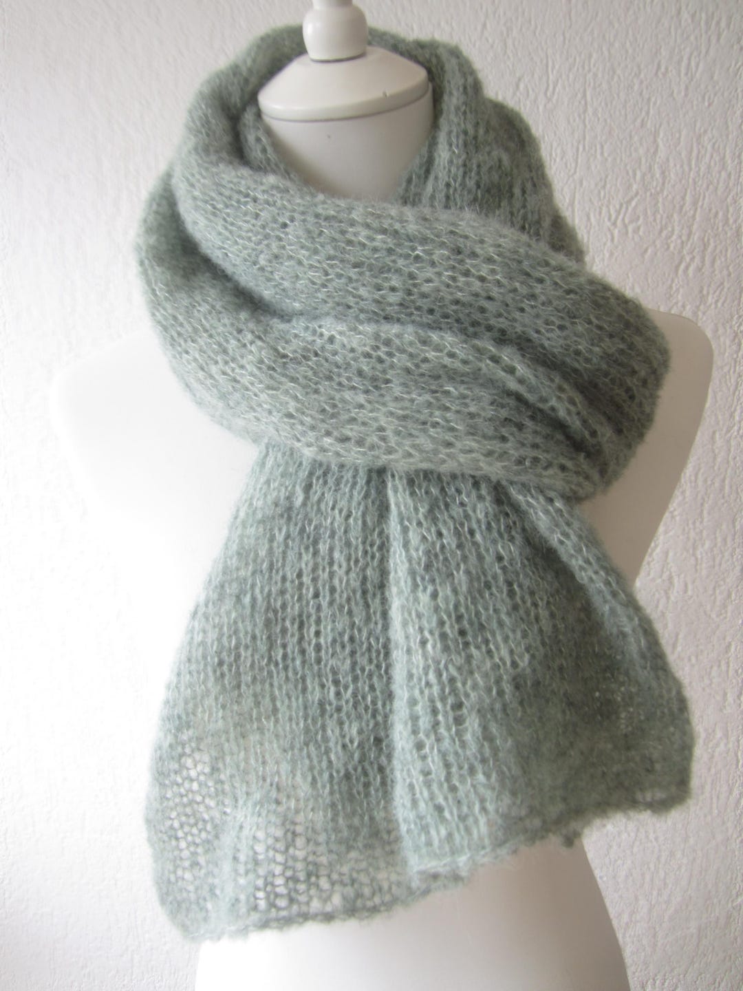 Sjaal "NOA" Alpaca/Zijde 40 x 180 cm 38 kleuren - Etsy Nederland