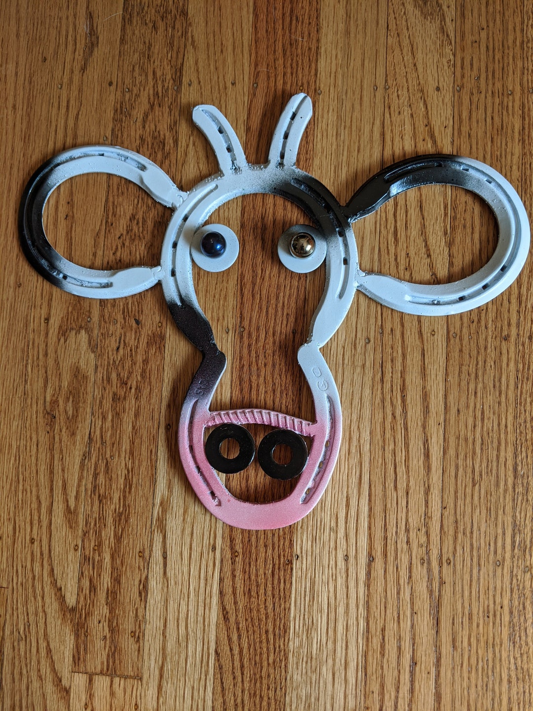 Horseshoe Cow - Etsy