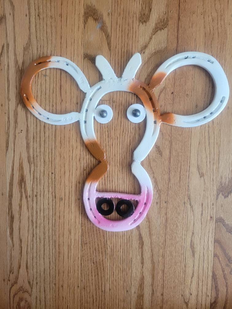 Horseshoe Cow - Etsy