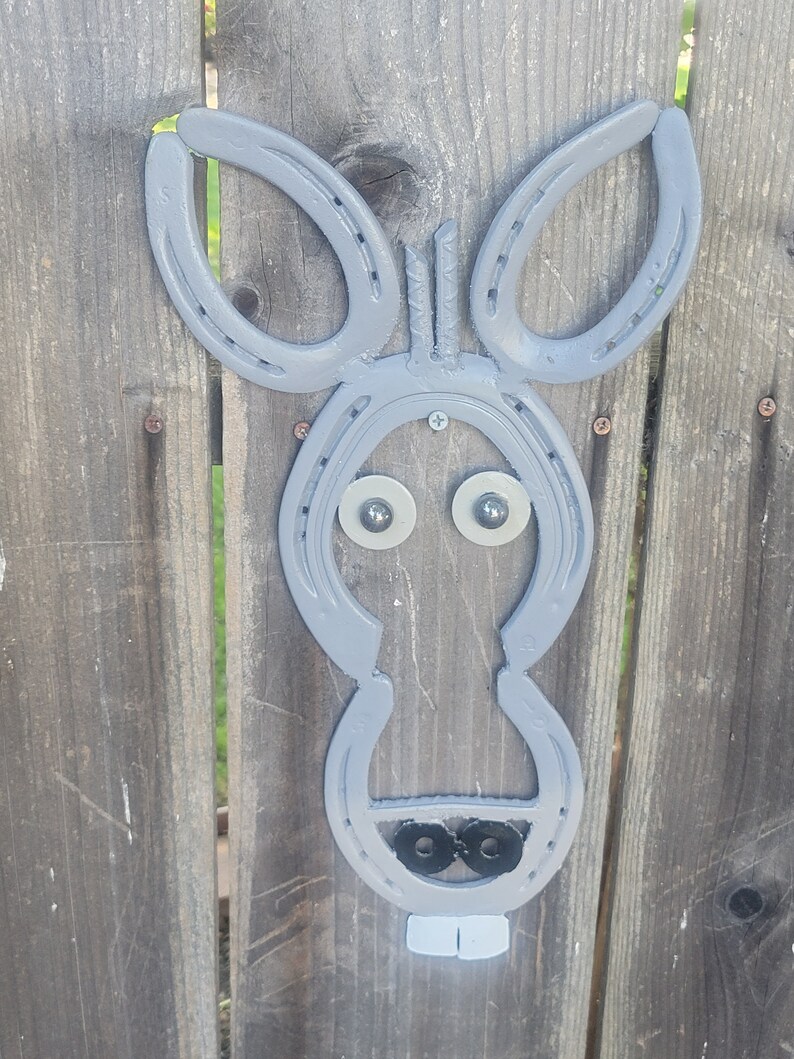 Horseshoe Donkey - Etsy