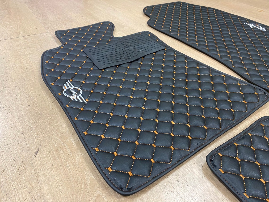 Leather Car Mats For Mini Cooper R50-R52-R53 2001-2006 With | Etsy