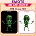 Animated Twitch Emote, Dancing Alien Emote, Dance Emote, Cute Emote ...