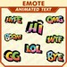 NO Button Animated Emote, No Keyboard Emote, Animated Emote, No Button ...