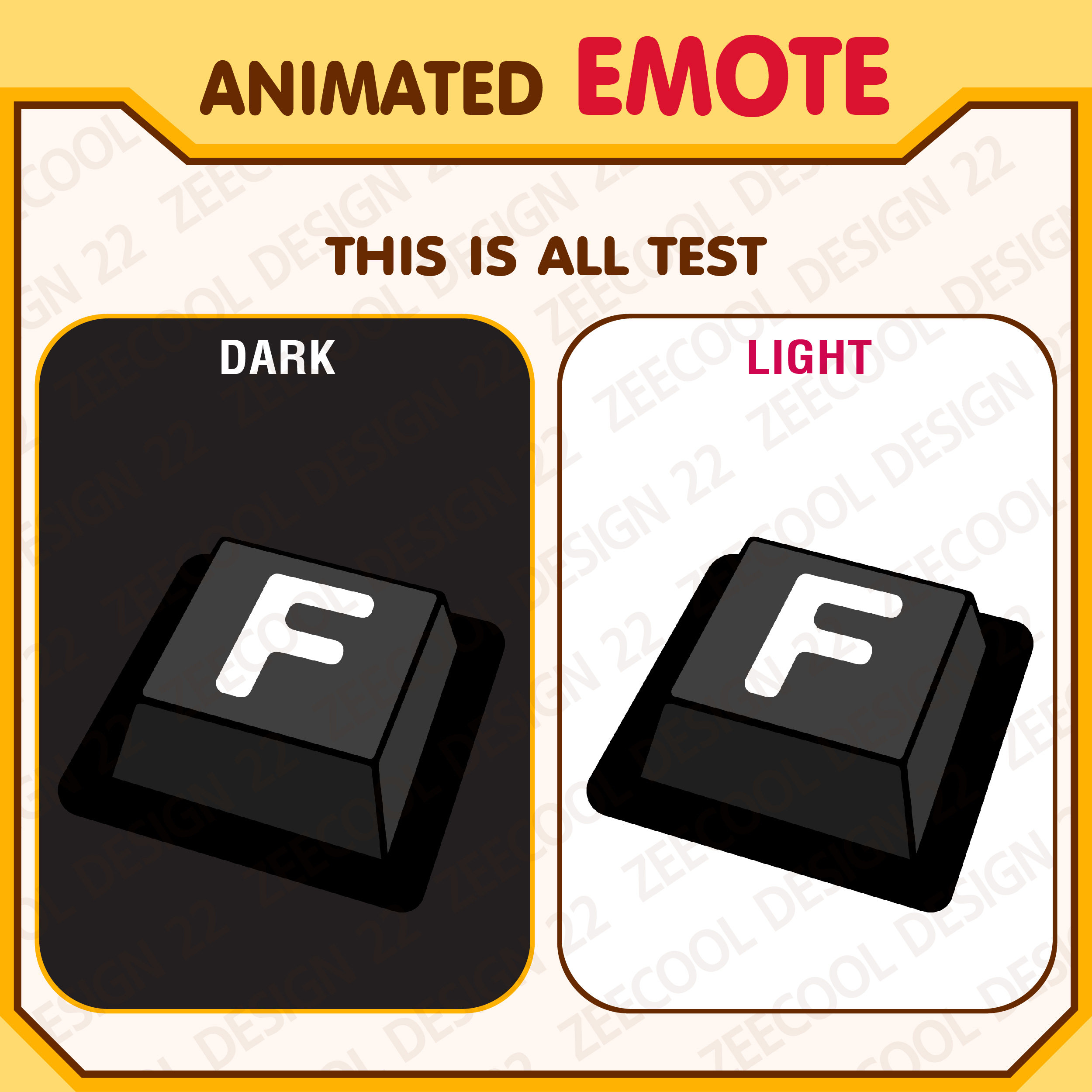 F Button Animated Emote, F Keyboard Emote, Animated Emote, F Button ...