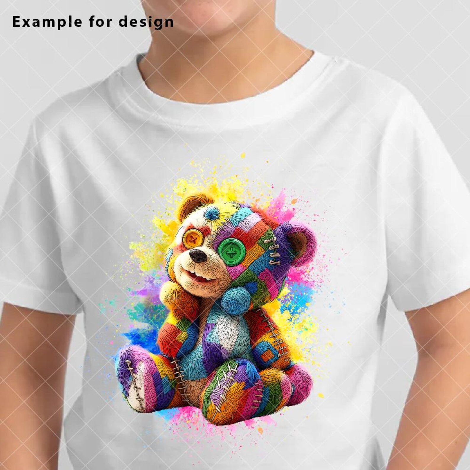 Cute Tattered Teddy Bear PNG, Tattered Teddy Bear Png, Teddy Bear ...