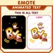 Animated Twitch Emote, BYE Emote, Animated Emote, Twitch Emote, Emote ...