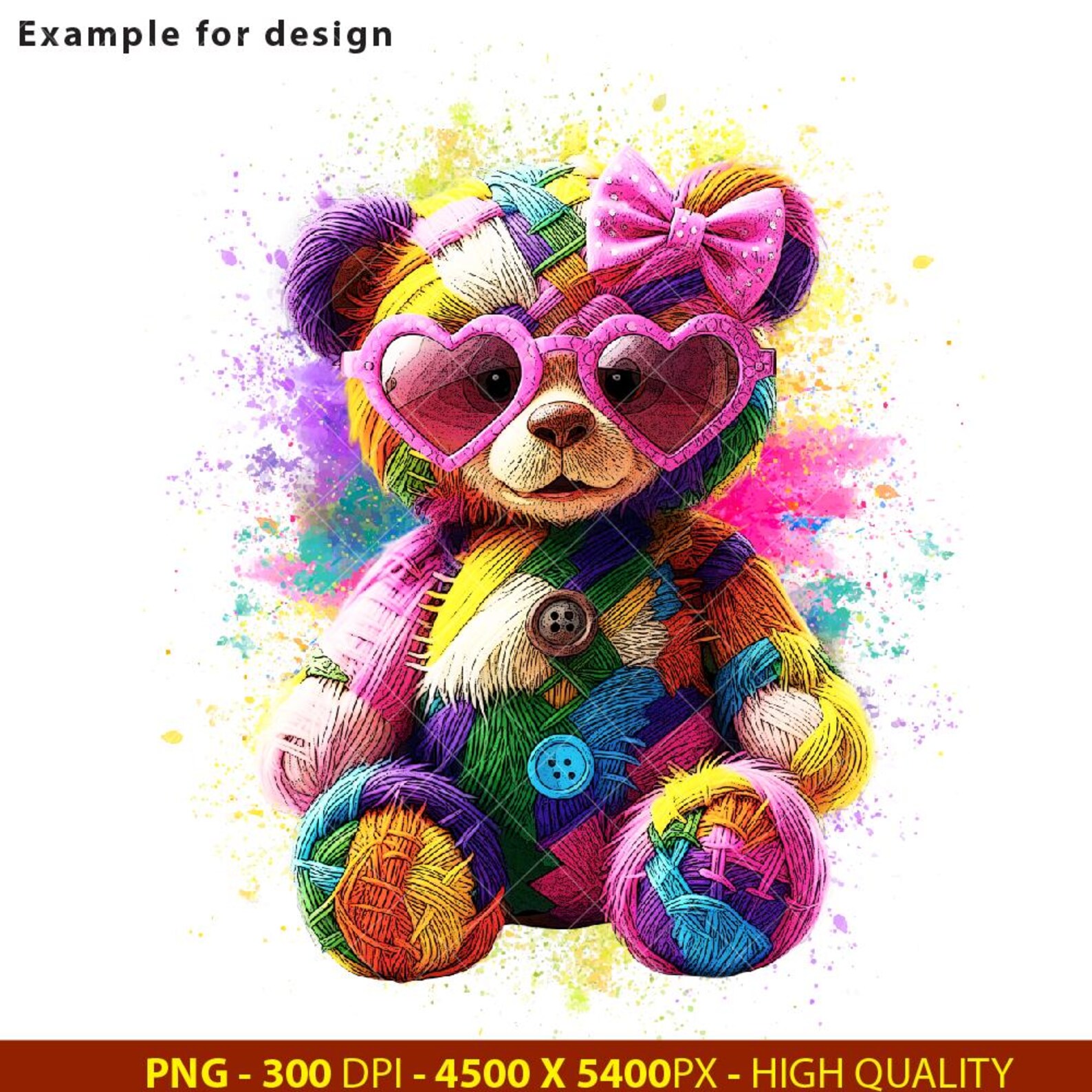 Tattered Teddy Bear PNG, Cute Tattered Teddy Bear Png, Teddy Bear ...