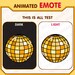 Disco Ball Animated Emote, Animated Twitch Emote, Disco Ball Emote ...