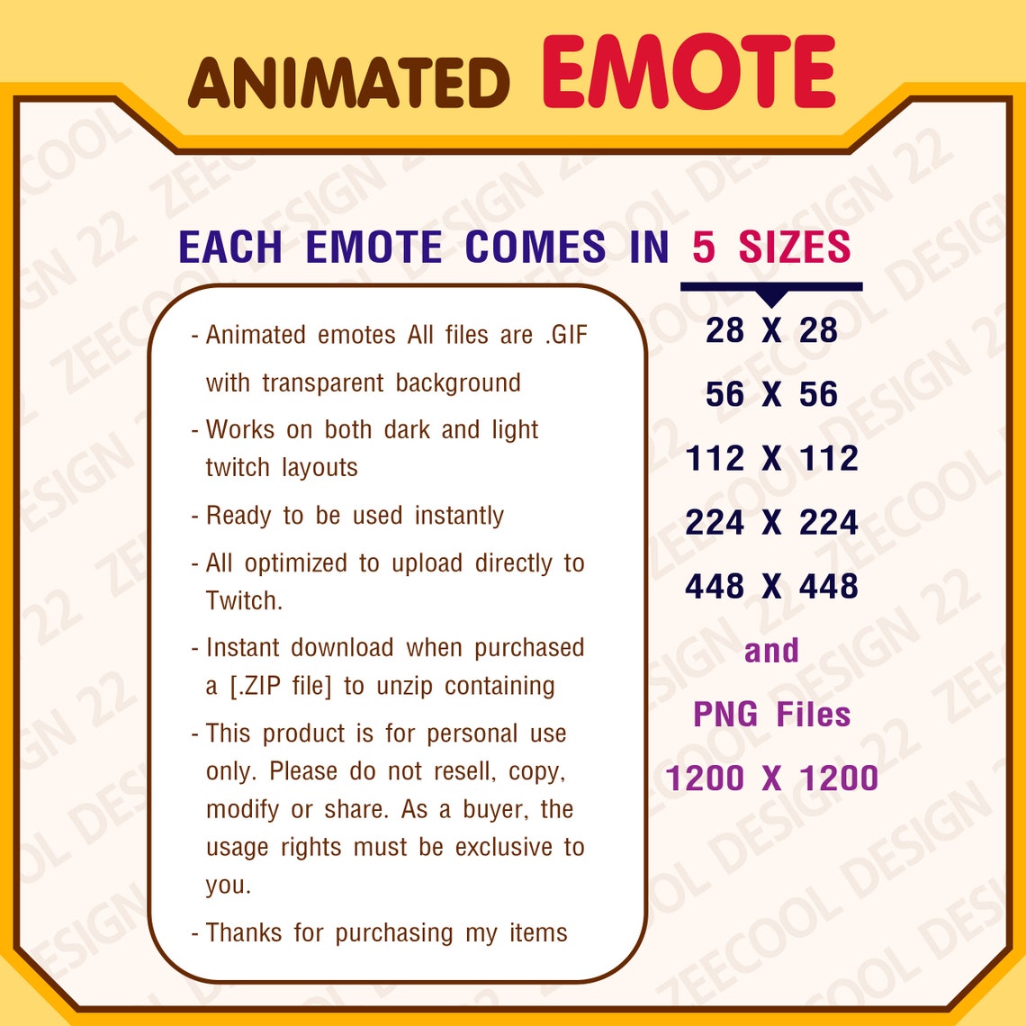 Animated Twitch Emote, Equalizer Music Emote, Animated Emote, Music ...