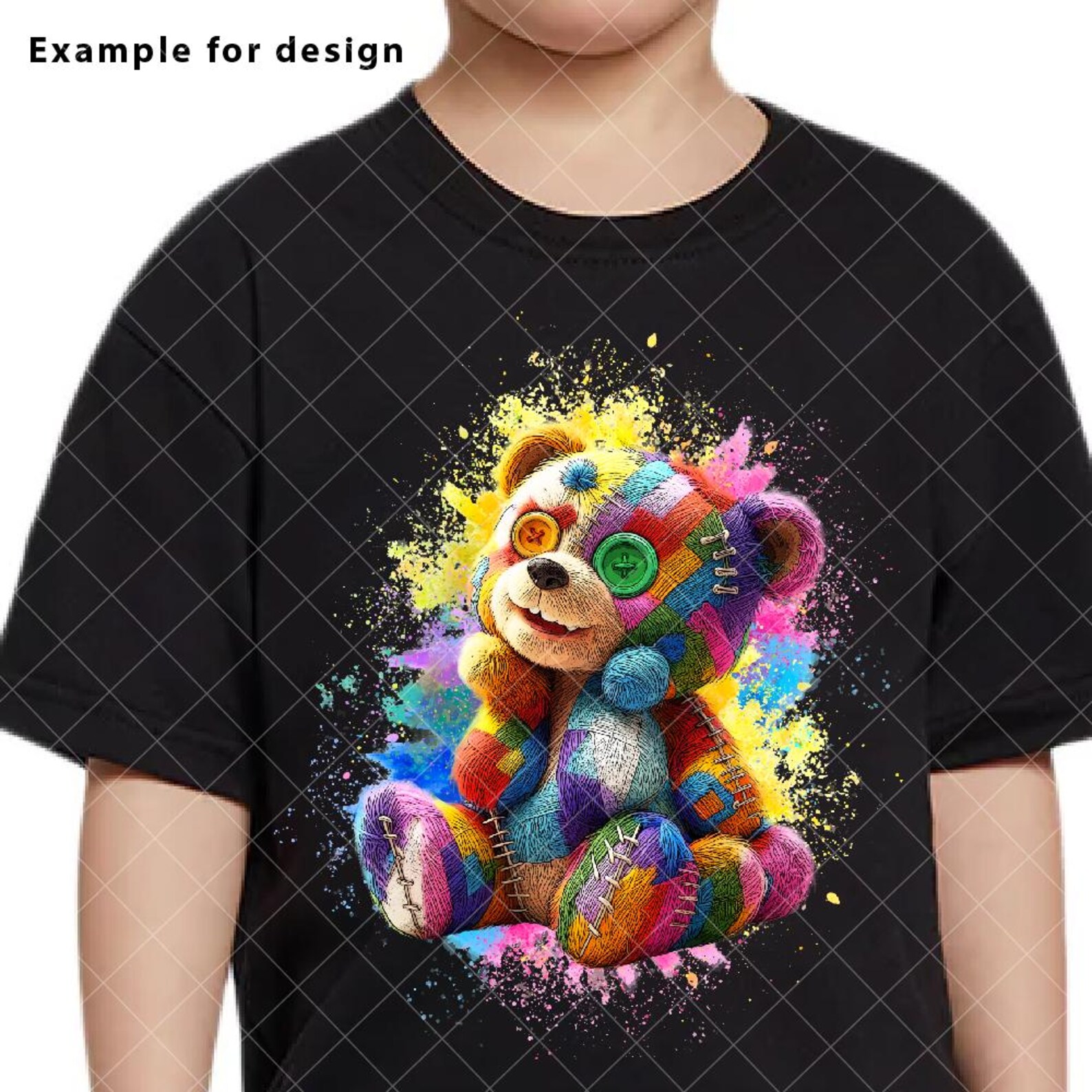 Cute Tattered Teddy Bear PNG, Tattered Teddy Bear Png, Teddy Bear ...