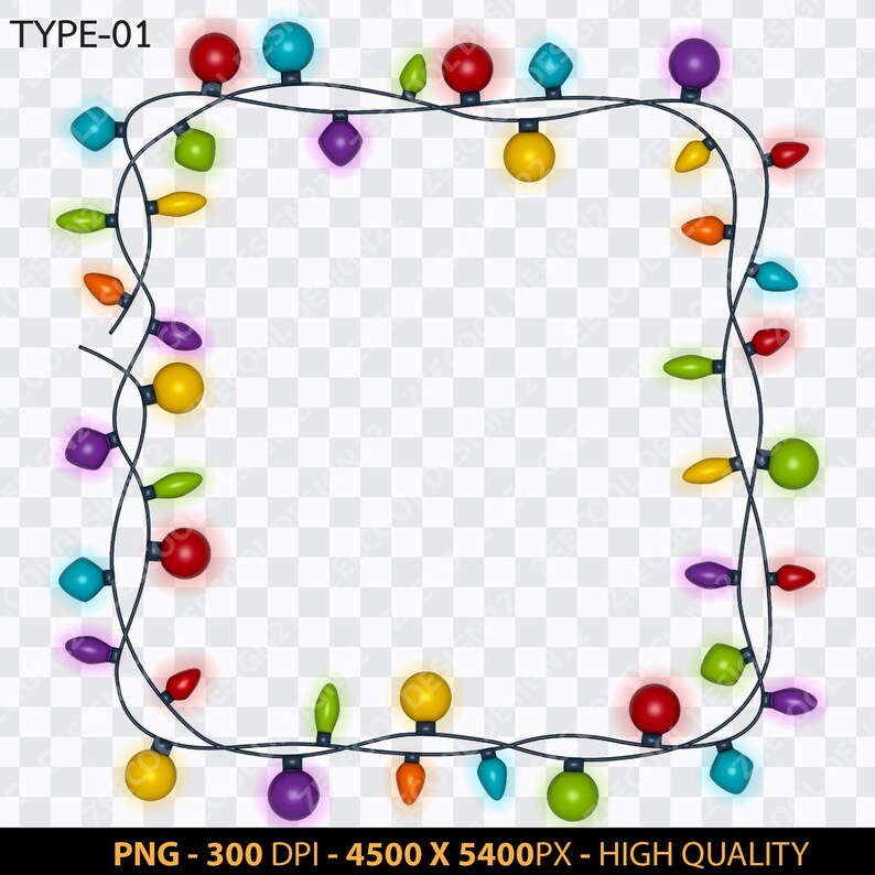 Christmas Lights PNG, String Lights, Xmas Lights Png, Christmas Lights ...