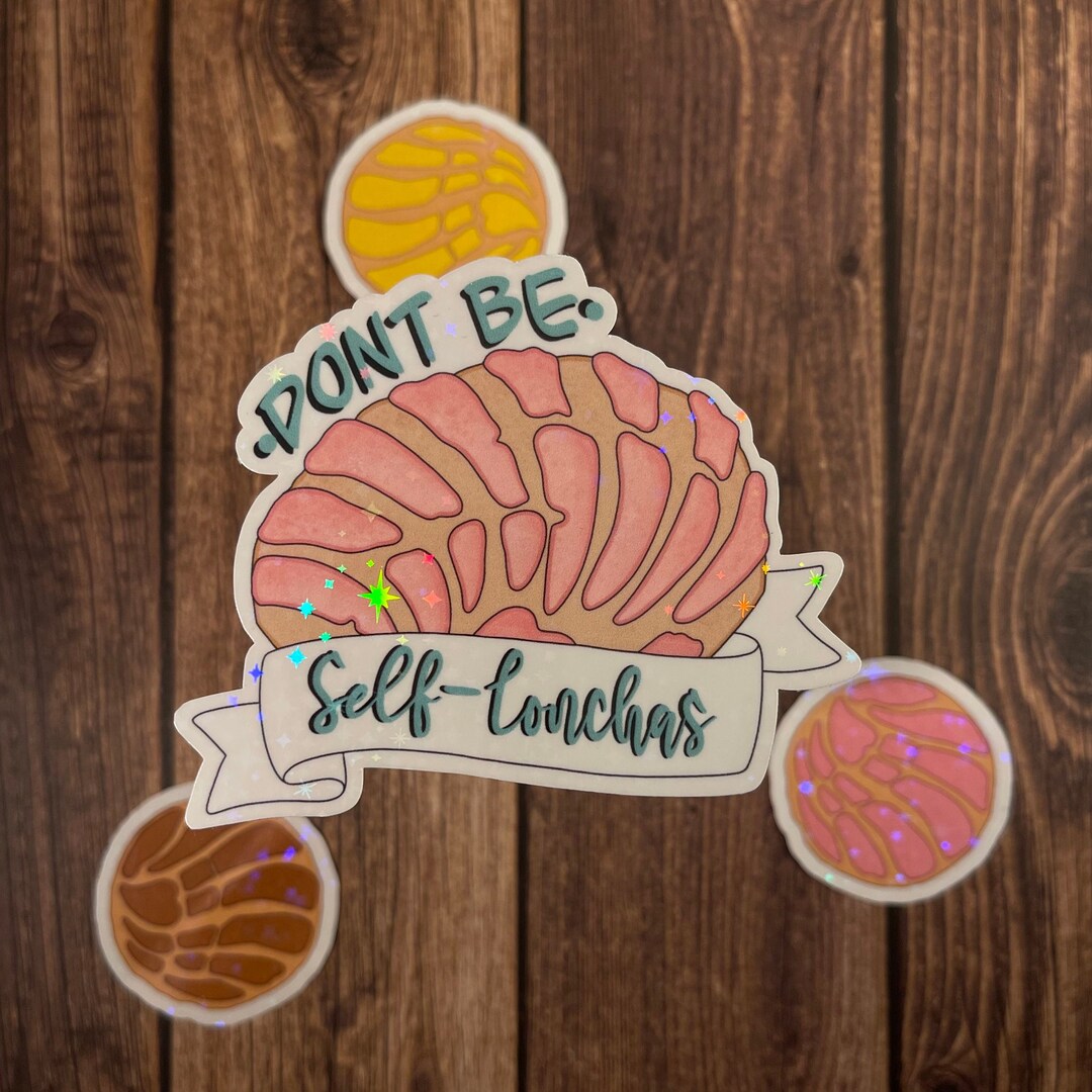 Concha Sticker // Concha Calcomania - Etsy