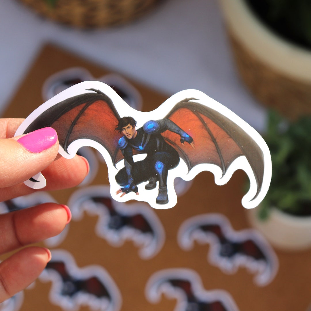 Bat Boy Stickers Cassian Azriel Bat Boy Stickers - Etsy