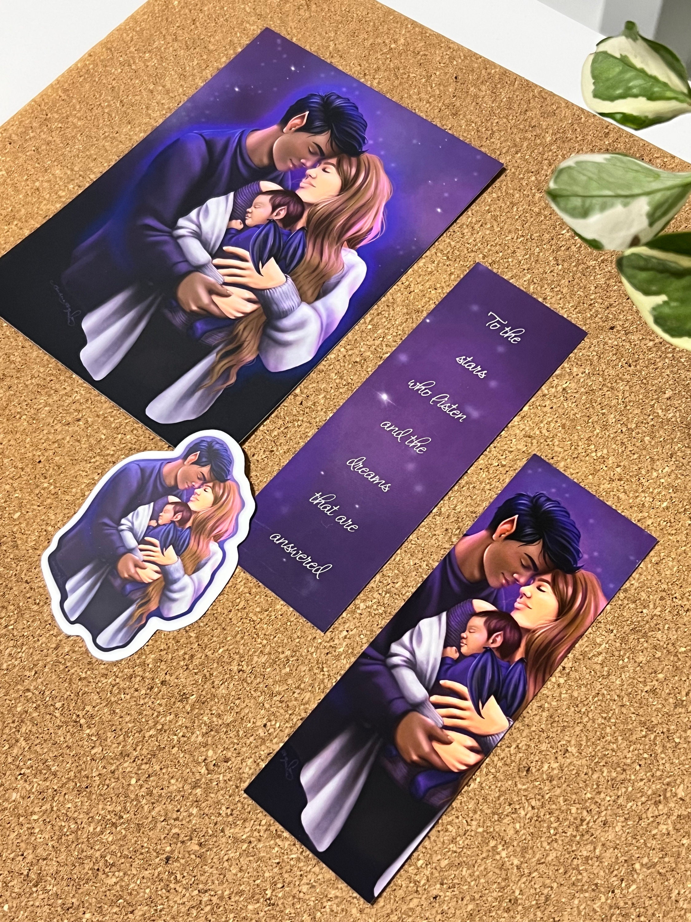 Night Court Fanart Rhysand Feyre Fanart Feysand Court of - Etsy