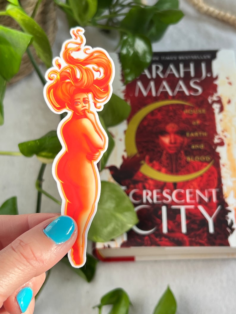 Lehabah Art Crescent City Merch Crescent City Sticker Gift for Friend ...