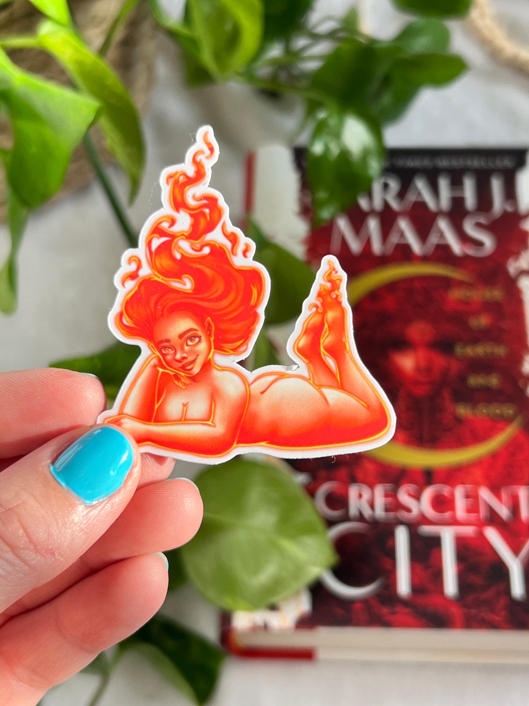 Lehabah Art Crescent City Merch Crescent City Sticker Gift for Friend ...