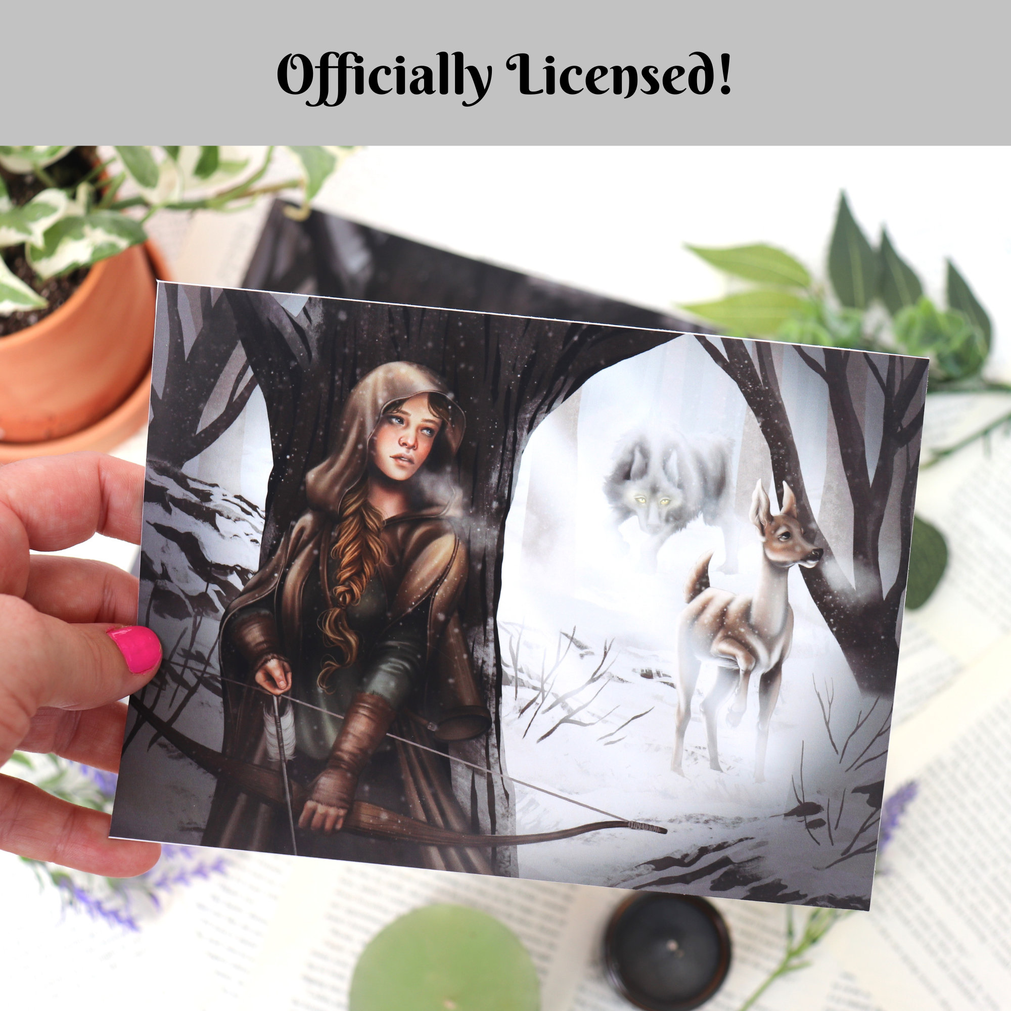 Feyre Fanart ACOTAR Sarah J Maas Merch Fanart Print Book Lover Art ...