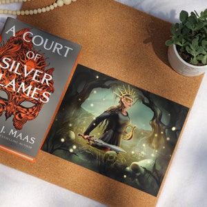 Nesta Fanart Book Fanart Print Nesta Art A Court of Silver Flames ...
