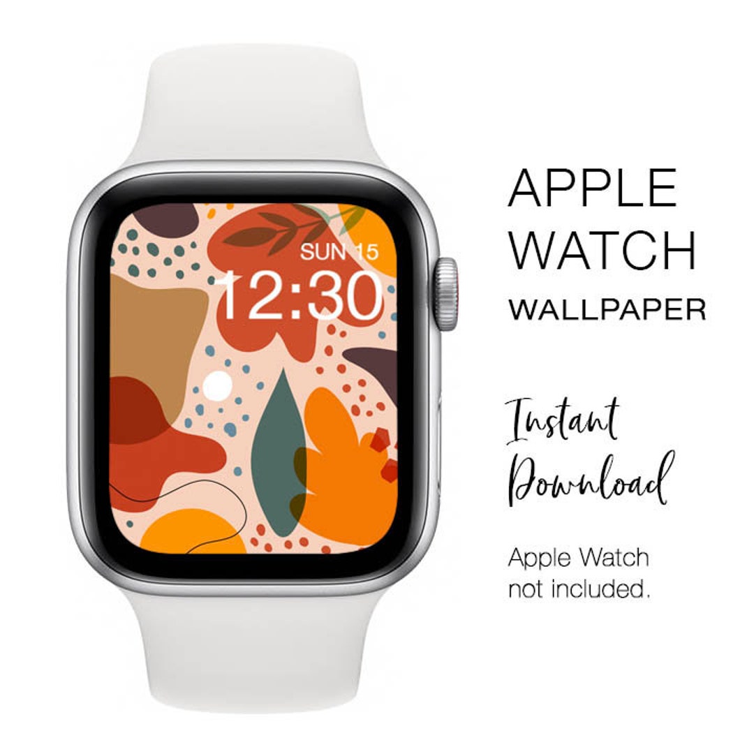Apple Watch WALLPAPER - Abstract Collage 1 - Instant Download - Watch ...