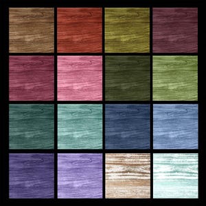 Wood Grain Natural and Colors - Backgrounds Digital Paper - Wood ...