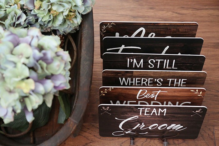 Wedding Photo Booth Props Rustic Wood Designs Fence - Etsy