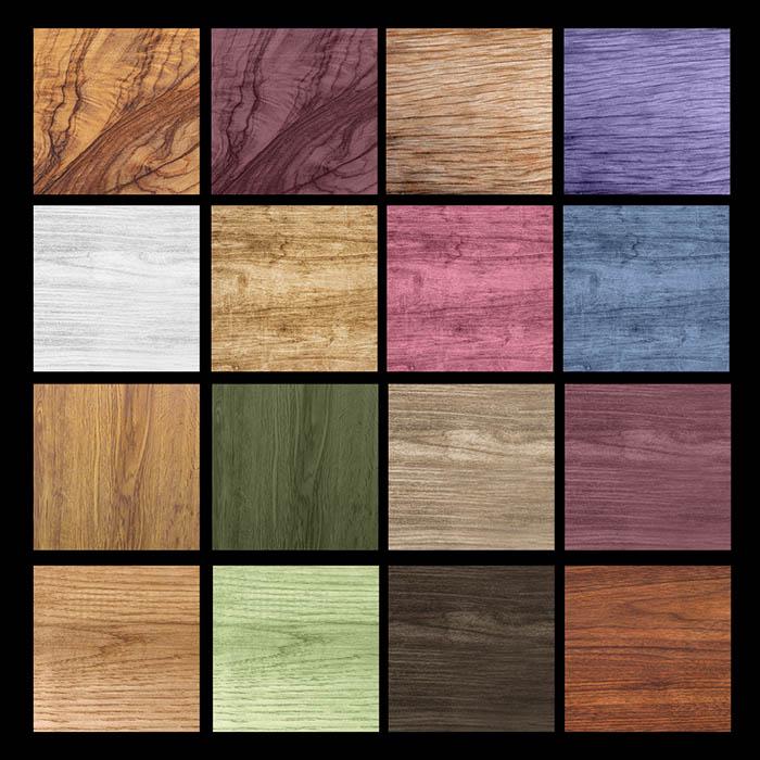 Wood Grain Natural and Colors - Backgrounds Digital Paper - Wood ...