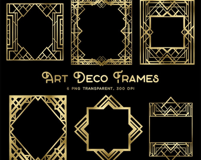 Art Deco Style Wooden Photo Frame, 4 X 6 Photo Frame, Free Standing ...