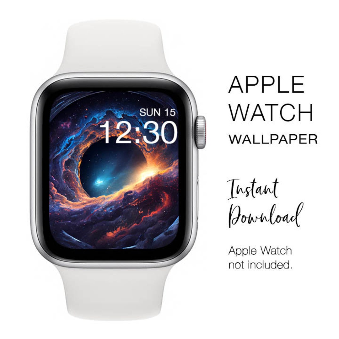Apple Watch WALLPAPER - Deep Space Night Sky - Instant Download - Watch ...