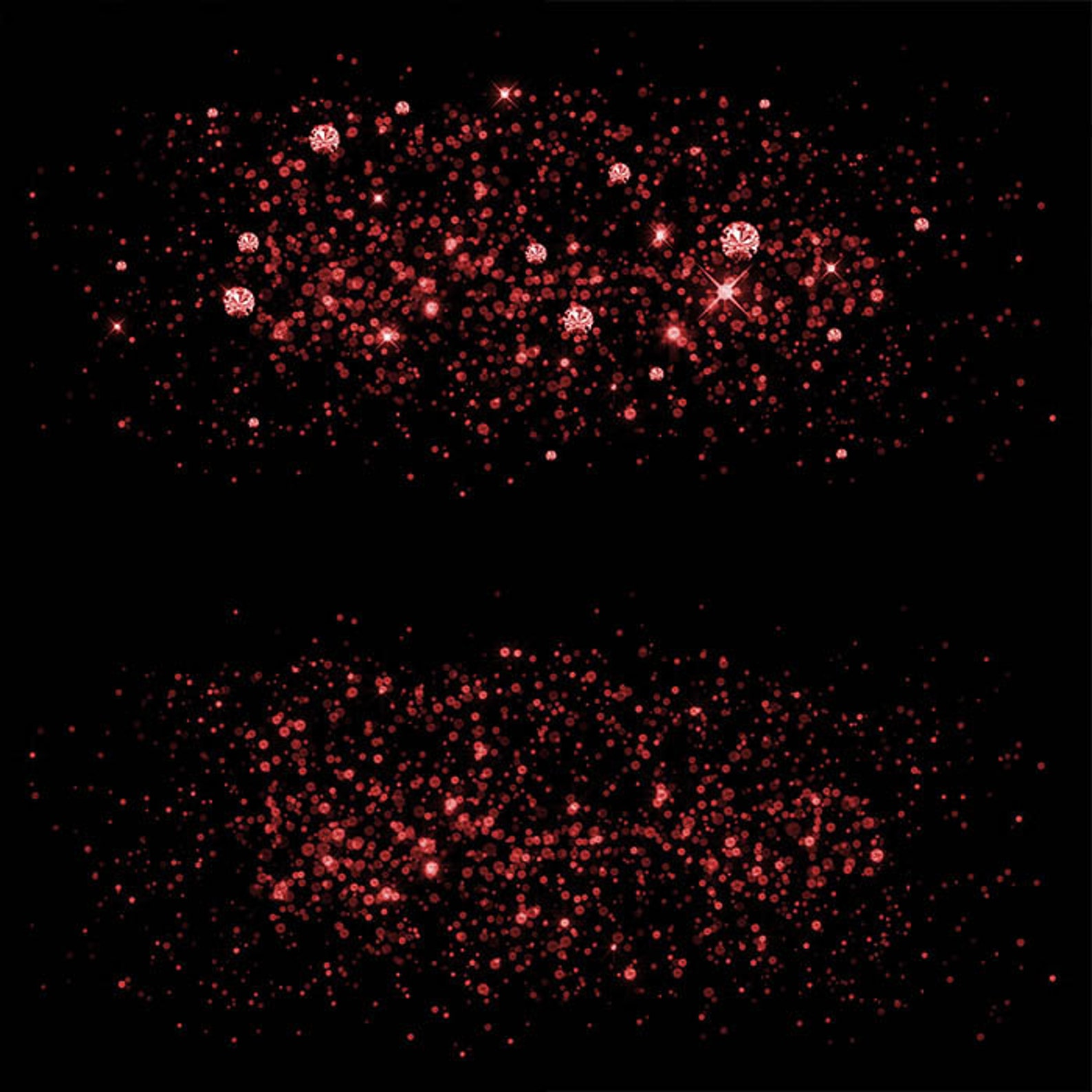 Red Round Glitter Dust & Diamonds 01 - Sparkly 8 PNG Transparent ...