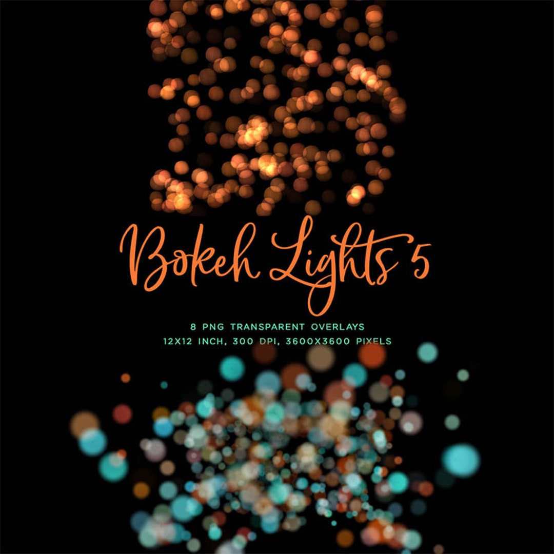 Bokeh Lights 05 Overlays Clip Art 8 PNG Transparent Overlays High ...