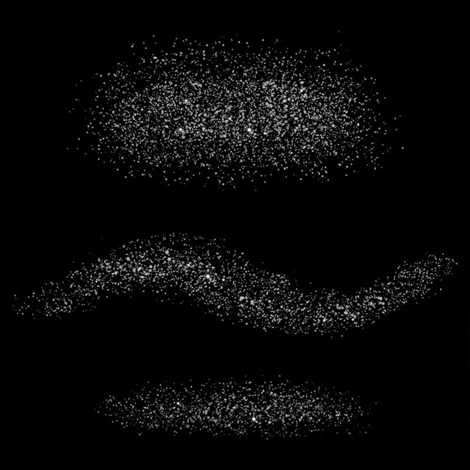 Silver Dust 01 6 PNG Transparent Overlays High Resolution | Etsy