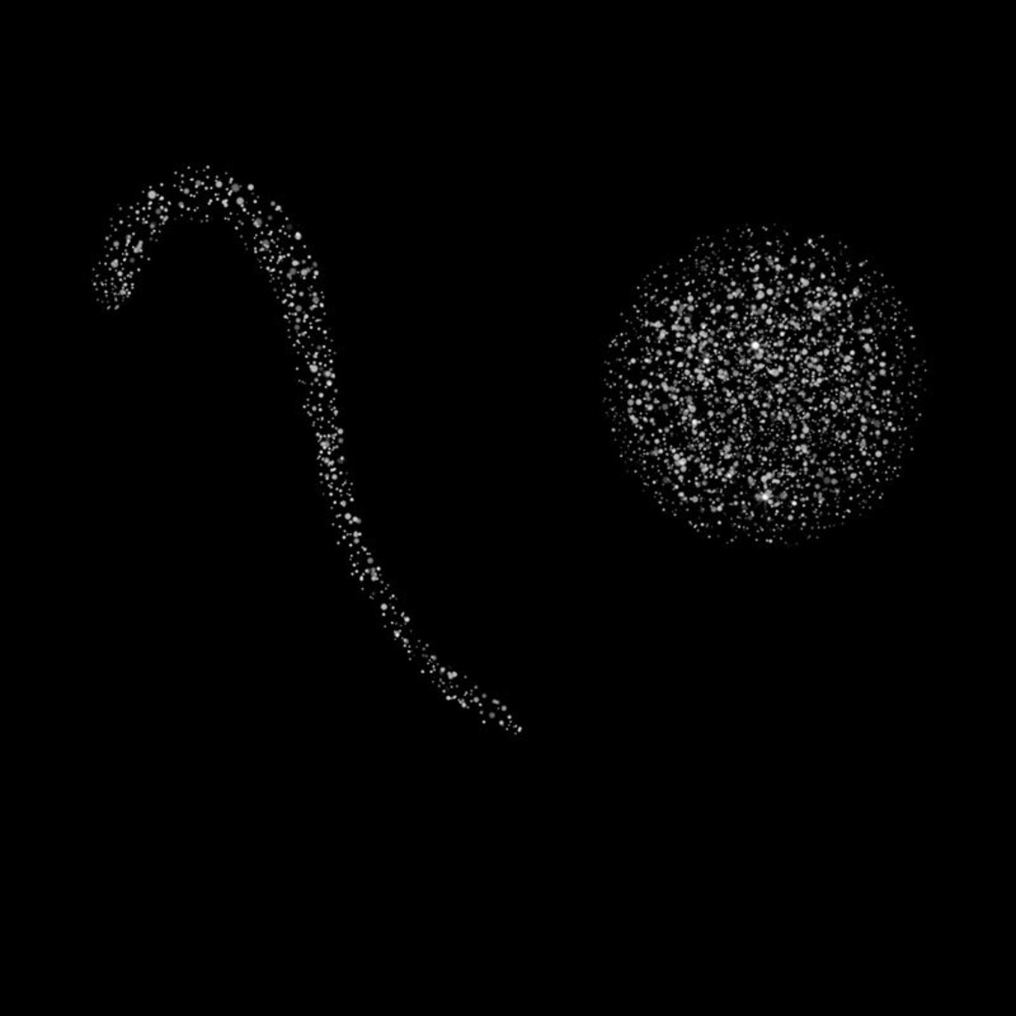 Silver Dust 01 6 PNG Transparent Overlays High Resolution | Etsy