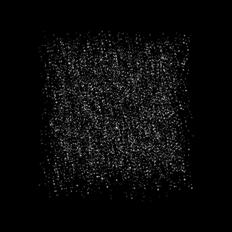 Silver Dust 01 - 6 PNG Transparent Overlays High Resolution - Instant ...
