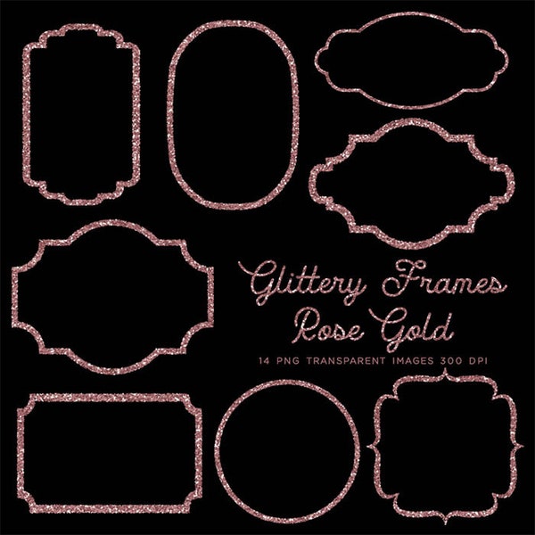 Rose Gold Frame - Etsy