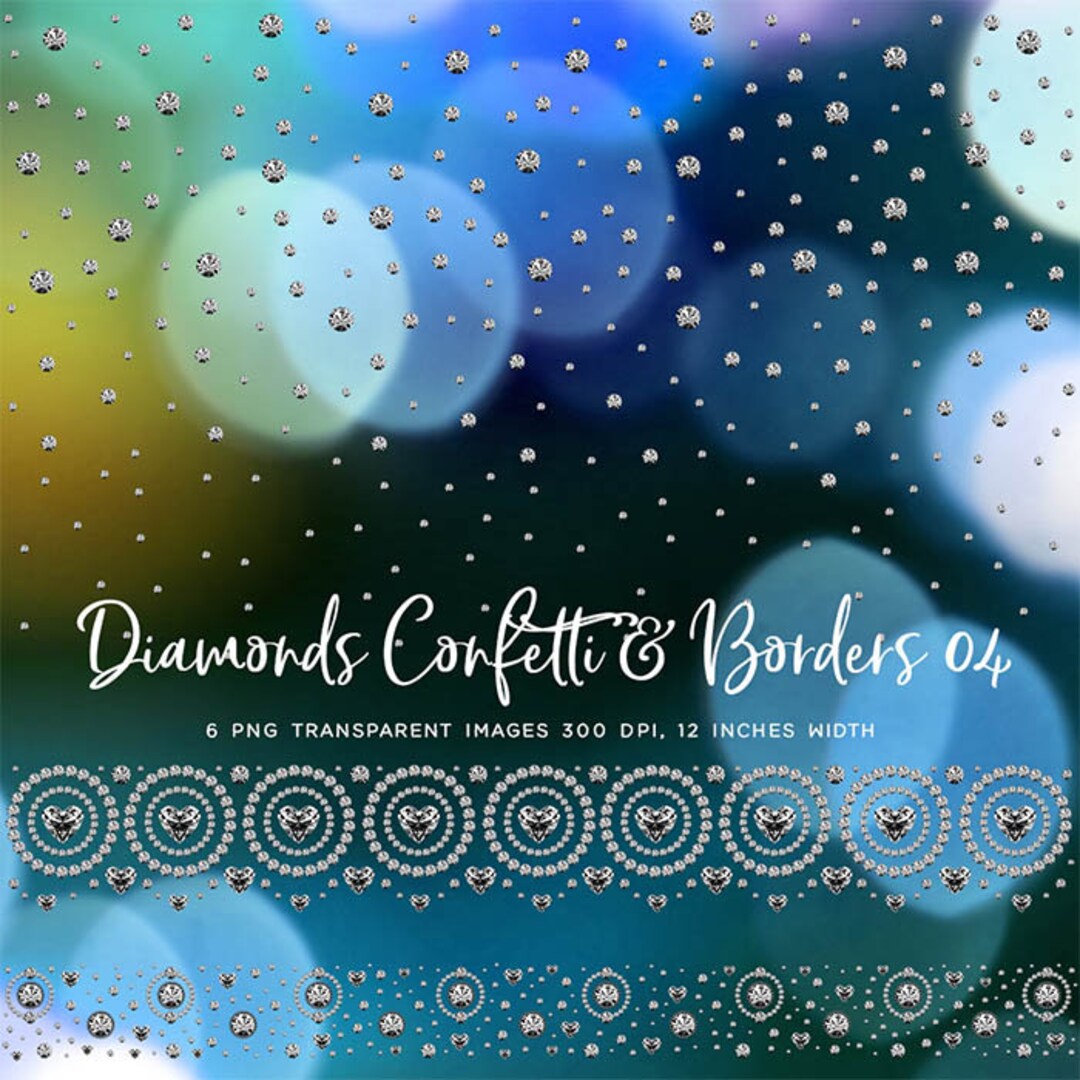Diamonds Confetti 04 Clip Art Gemstone - 6 PNG Transparent Images High ...