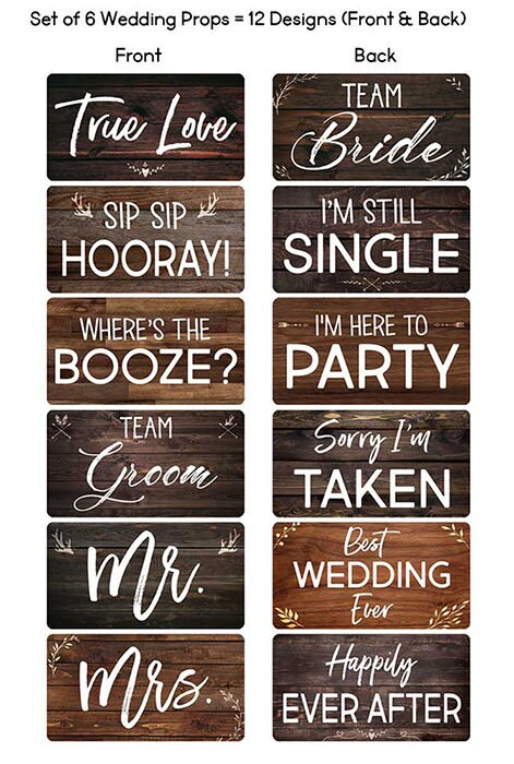 Wedding Photo Booth Props Rustic Wood Designs Fence - Etsy