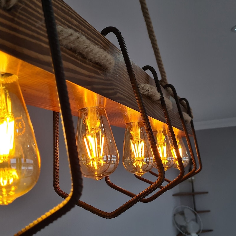 Rustic Lighting - Etsy