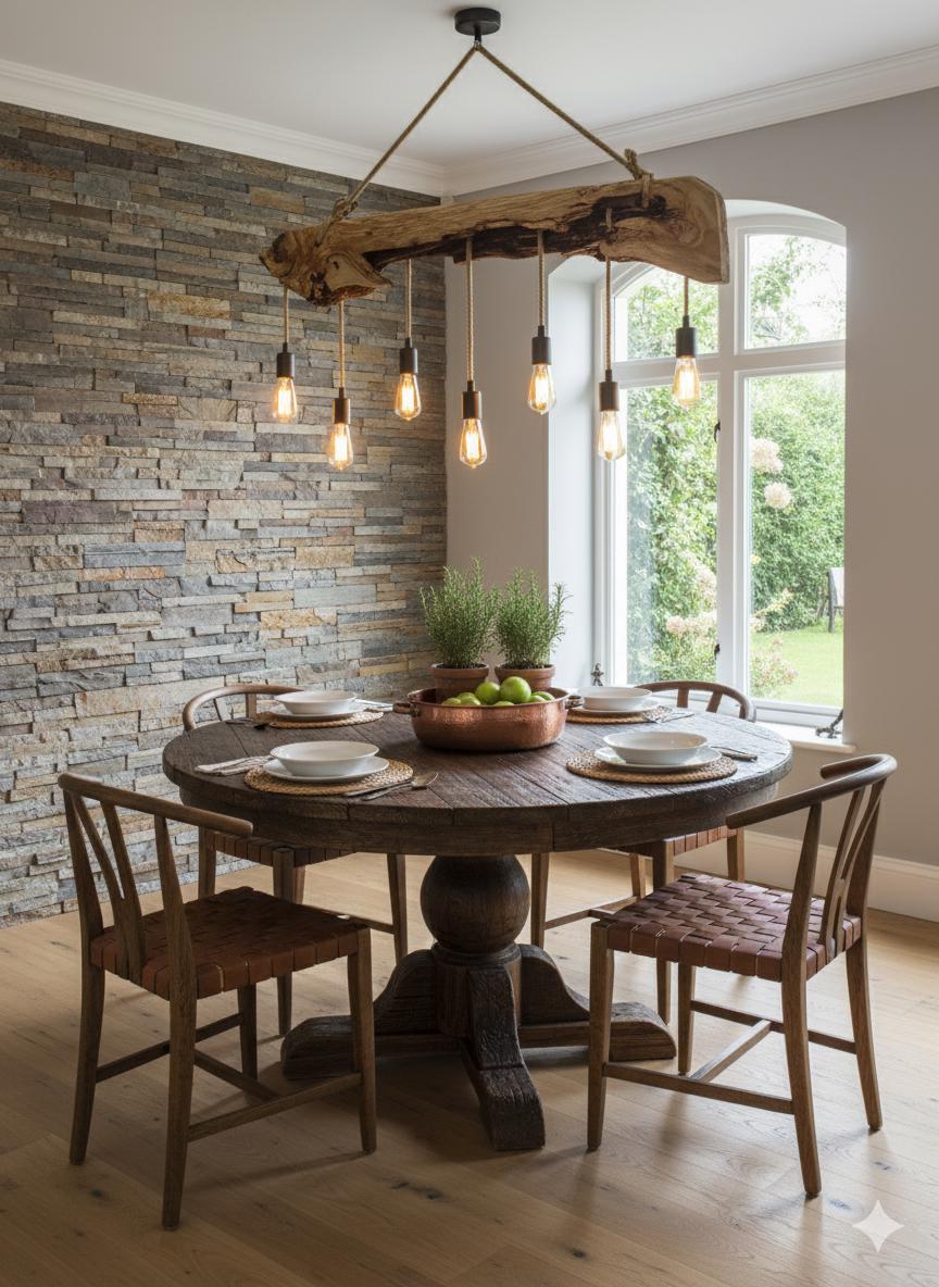 Live Edge Olive Wood Light Fixture for Kitchen Island, Farmhouse Wooden ...