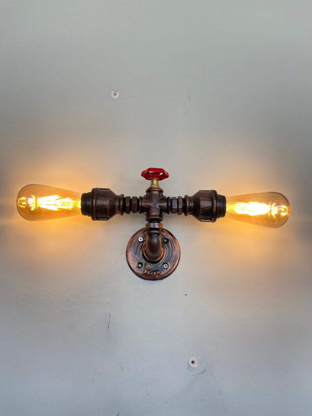 Industrial Wall Sconce Steampunk Wall Lamp for Home Decor - Etsy