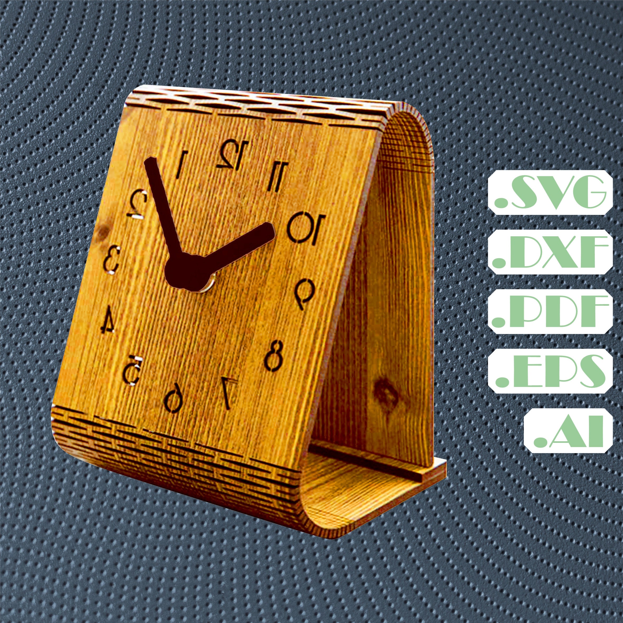 Clock Laser Cut Files Laser Cut Files SVG DXF Vector Plans - Etsy