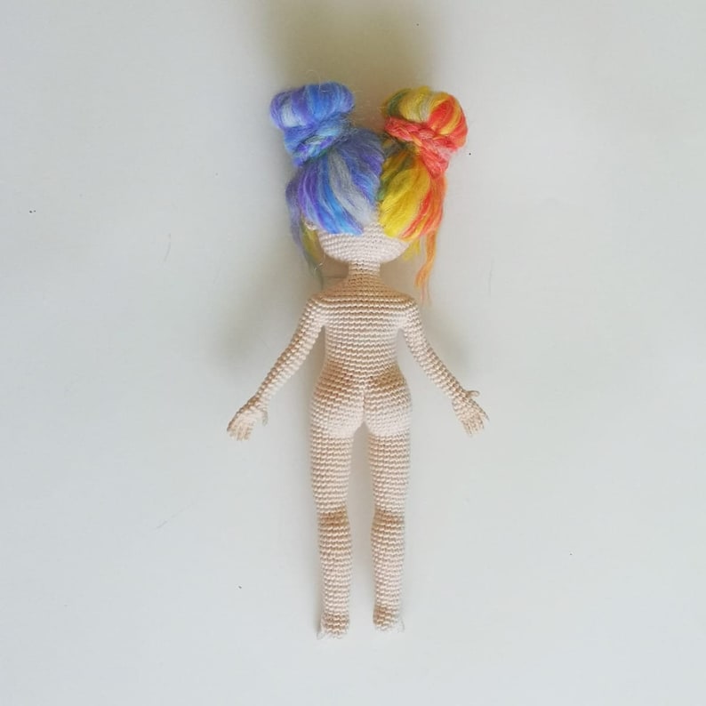 Tutorial Crochet Doll Pattern Amigurumi Doll Crochet Cute - Etsy