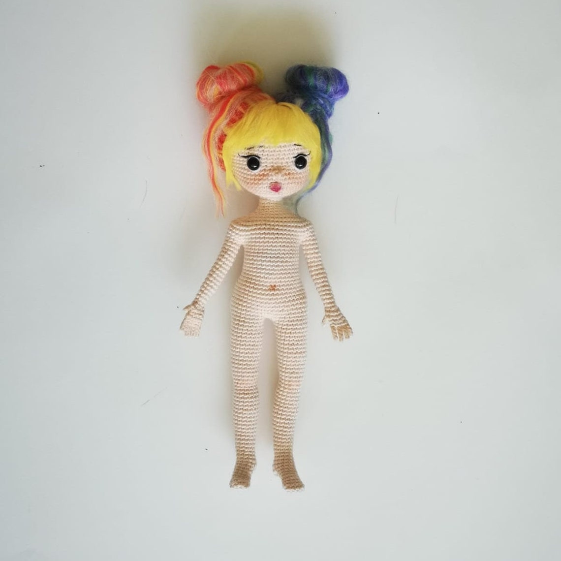 Tutorial Crochet Doll Pattern Amigurumi Doll Crochet Cute - Etsy